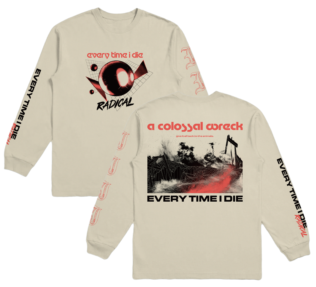 Every Time I Die - A Colossal Wreck Long Sleeve – bandstore